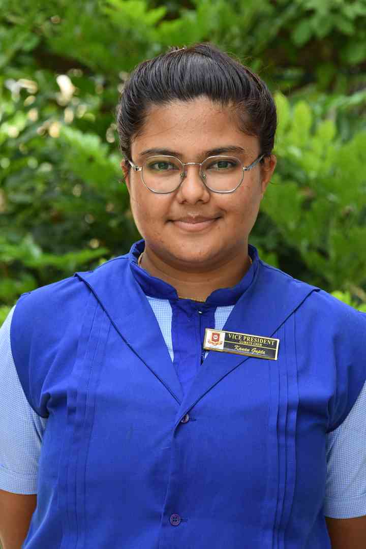 VICE PRESIDENT ENVIRONMENT CLUB (CLIMATE CREW) KANAN GUPTA CLASS XI D ...